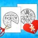 Forgiveness Coloring Wheel Printable, Forgiveness Craft for Kids, I ...
