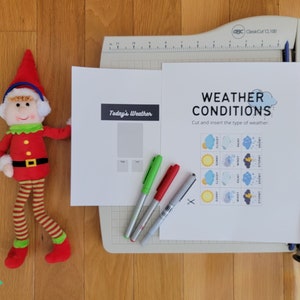 Fun Elf Prop Weather Report | Funny Classroom Elf Meteorologist Elf ...
