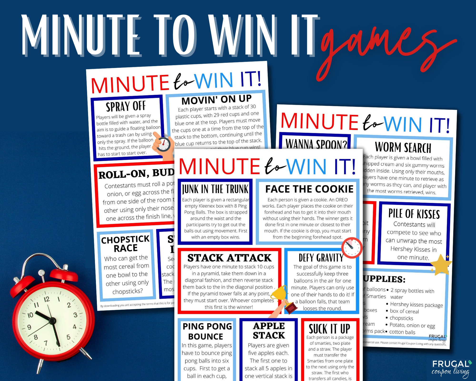 Family Game Night With Family Bucket List Checklist & Minute - Etsy