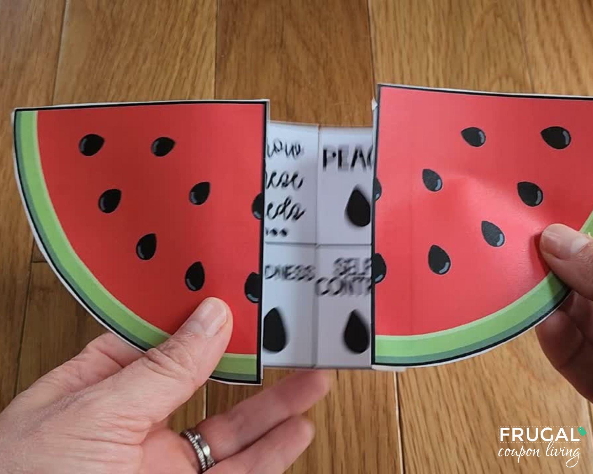 Fruits of the Spirit Craft for Older Kids, VBS Printable Watermelon ...