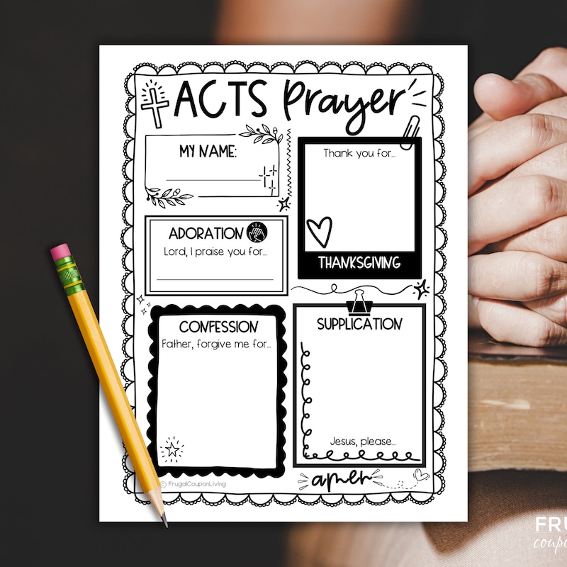 Prayer Time Activity Page - Etsy