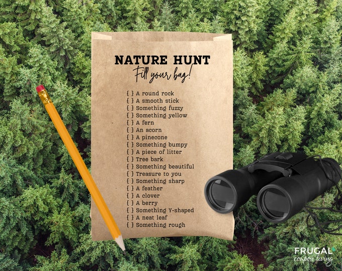 PRINTABLE Instant Download, Children's Activity, Nature Walks ...