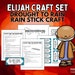 Elijah Crafts Bundle for Kids, 1 Kings Elijah & the Prophets of Baal ...