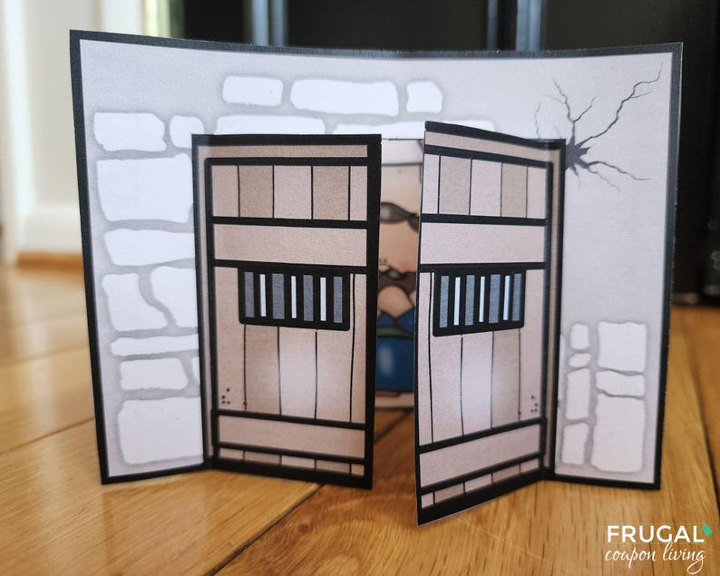 Paul and Silas in Prison Craft for Kids, Paul the Apostle Bible Craft ...