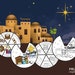 Nativity Craft Christmas Sunday School Lesson | Kids' Nativity Coloring ...