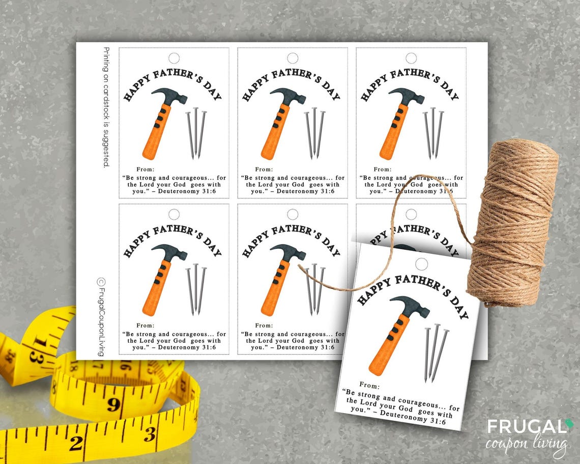 Father's Day Bible Craft, Dad Handprint Art, Printable Bible Verse Gift ...
