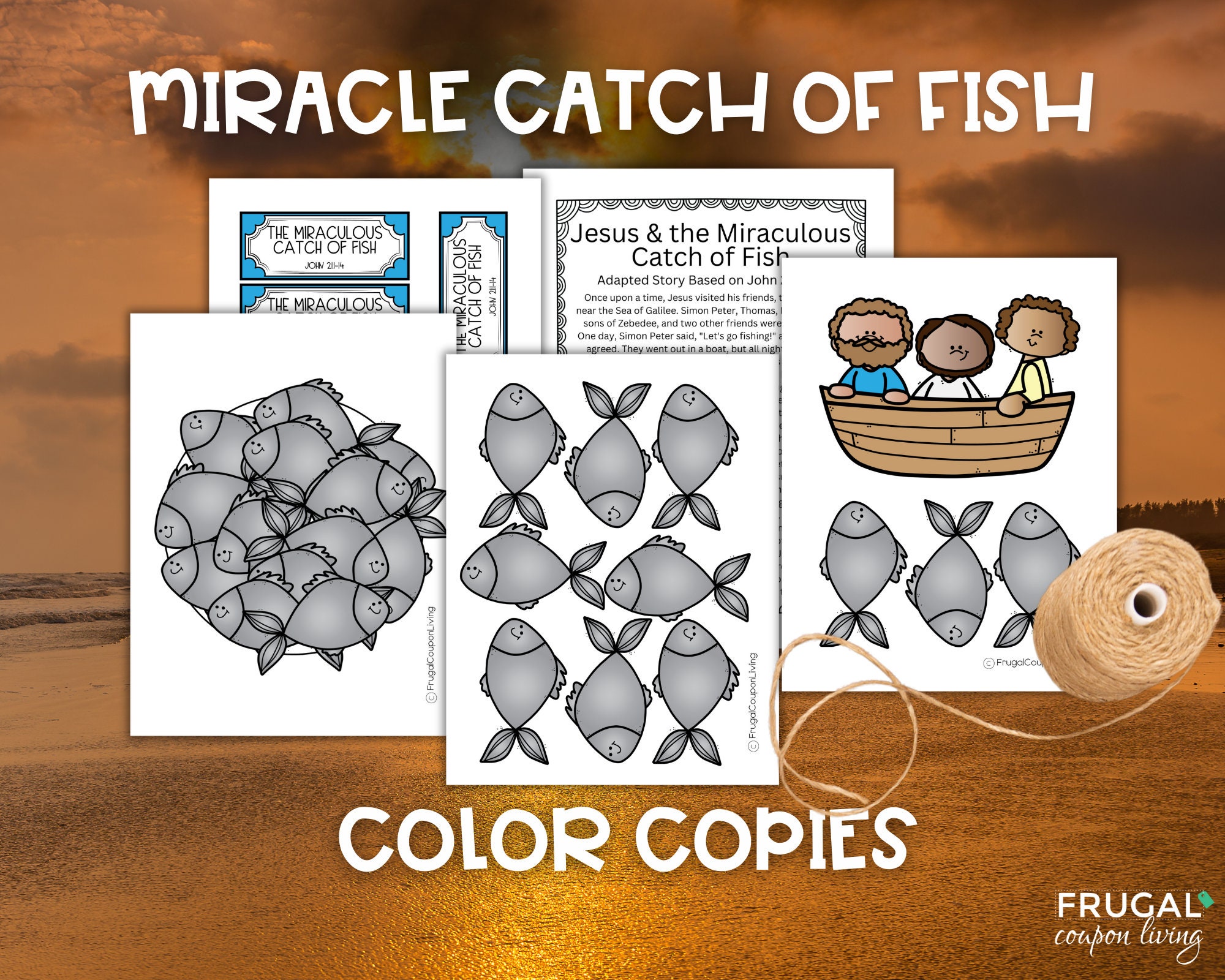 Miraculous Catch Of Fish Craft