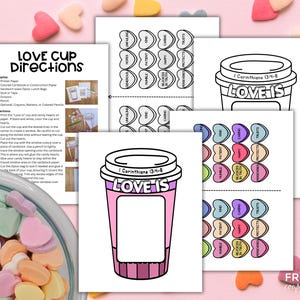 Love Is... Bible Verse Craft for Kids, 1 Corinthians 13:4-8 Valentine's ...