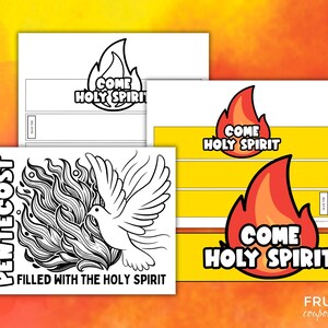 Pentecost Paper Crown Craft & Coloring Page for Kids, Pentecost Hat for ...