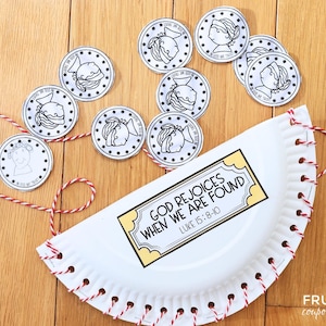 Parable of the Lost Coin Craft for Kids, Lost Silver Coin Parable of ...