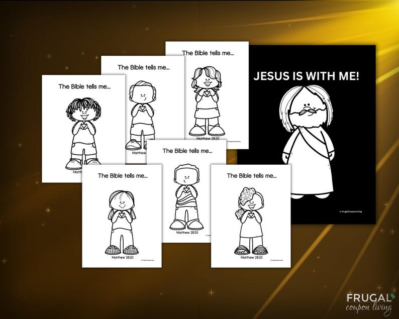Jesus is With Me Christian Flashlight Activity, the Great Commission ...