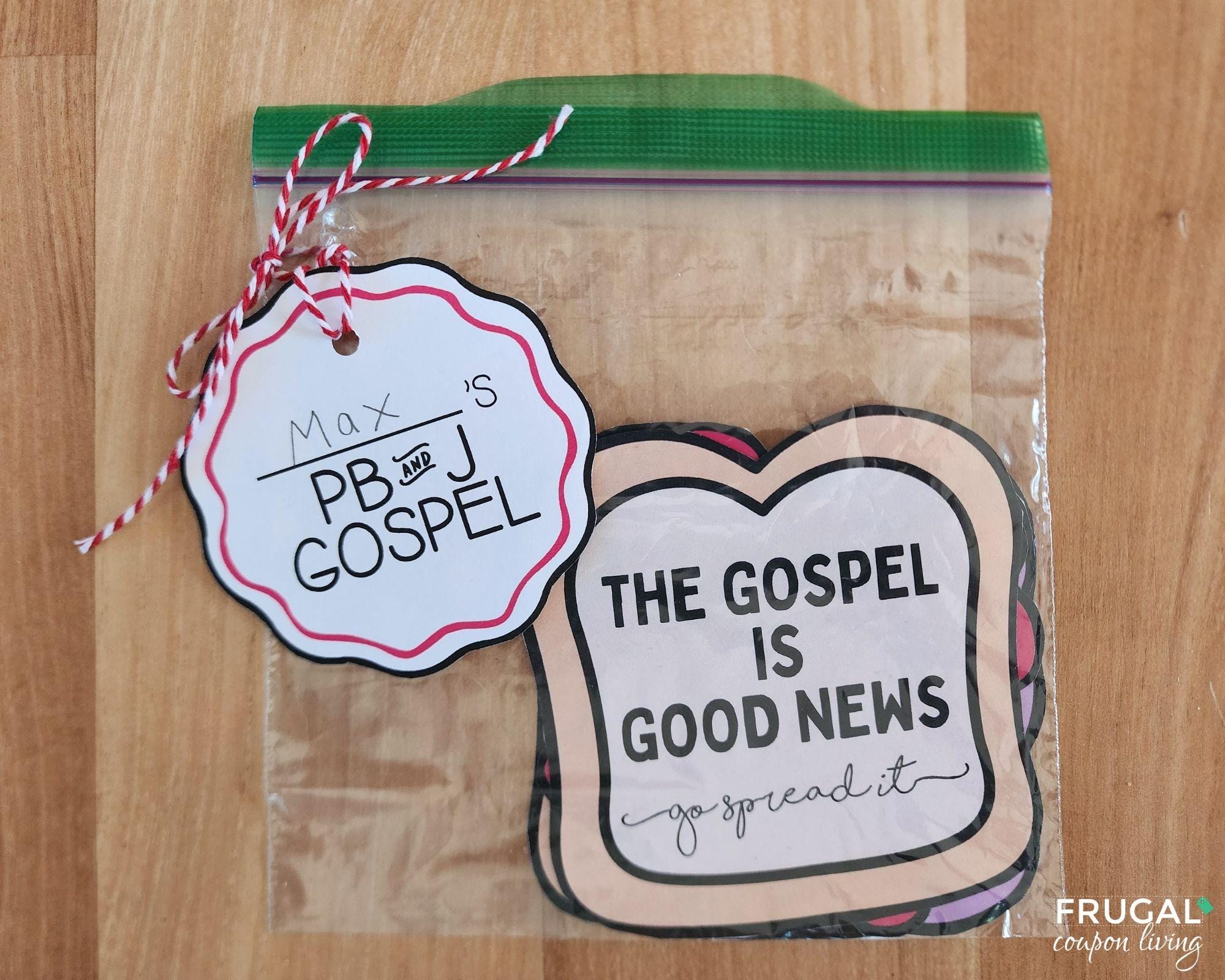 How to Share the Gospel Peanut Butter & Jelly Sandwich Craft, Share the ...