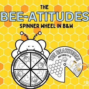 Beatitudes for Kids Bible Verse Activity the Beatitudes Coloring Wheel ...