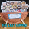 The Last Supper Communion Craft/activity for Kids Easter Sunday School ...