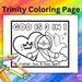 Holy Trinity Sunday School Printable Puzzle & Coloring Page for Kids ...