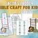 Jacob's Ladder Bible Craft for Kids, Jacob’s Dream at Bethel Story ...