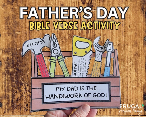 Christian Fathers Day Crafts The Greatest Dad Father's Day Sunday