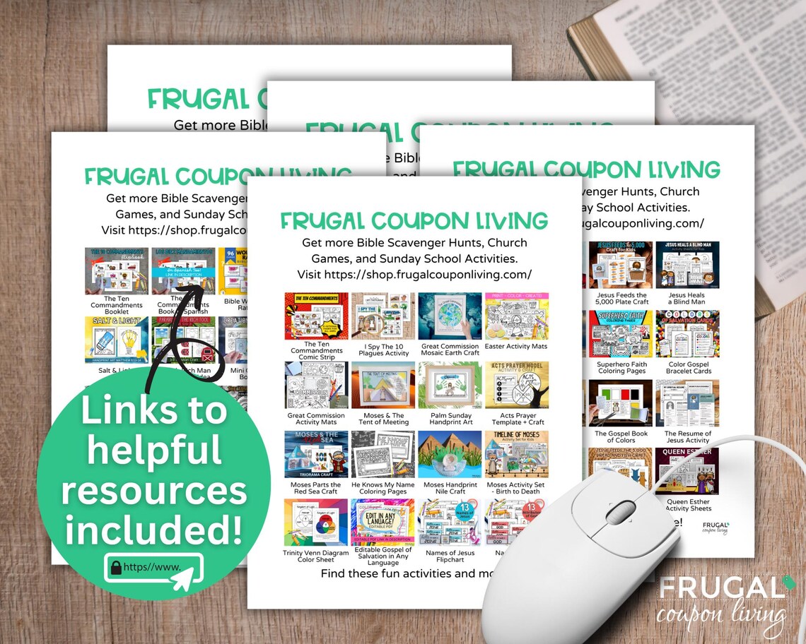 Bible Roll and Share Dice Game - Printable Youth Group or Sunday School ...