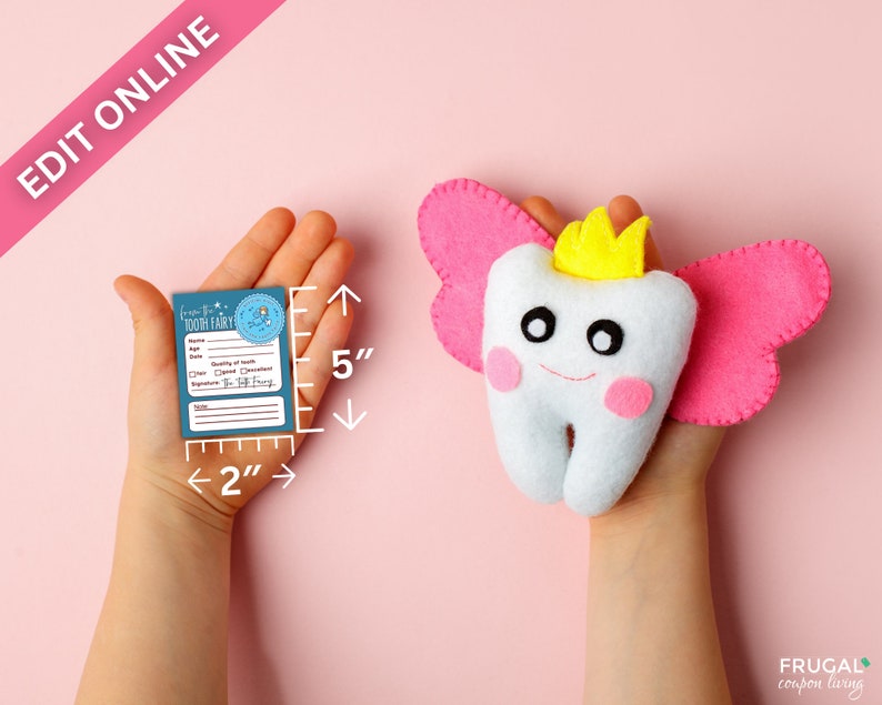 Tooth Fairy Letter Christmas Elf Prop USE ALL YEAR, Personalized Elf ...