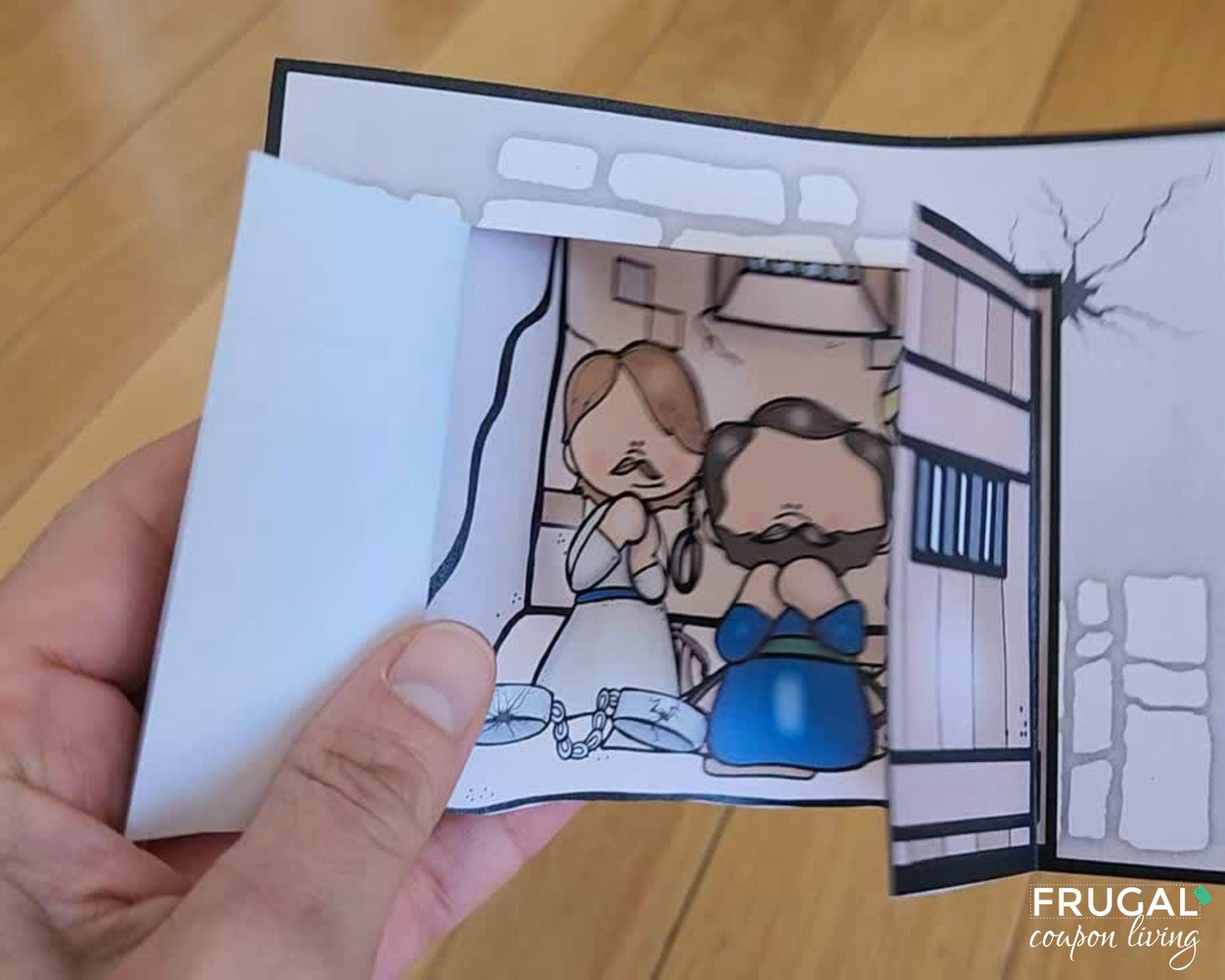 Paul and Silas in Prison Craft for Kids, Paul the Apostle Bible Craft ...