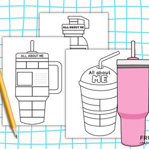 All About Me Water Bottle Worksheets, Get-to-know-you First Week of ...