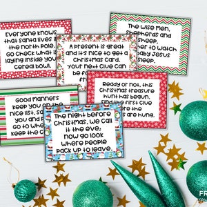 Christmas Scavenger Hunt Riddles for Kids PDF | 20 Rhyming Christmas ...