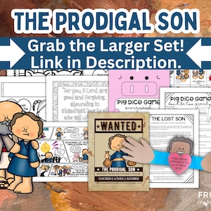 Forgiveness Craft for Kids - the Prodigal Son Hug Craft Printable Bible ...