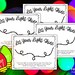 Christmas Lights Fingerprint Printable Craft, Let Your Light Shine ...