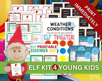 Give a Hand Day Elf Prop Printable Encourage Good Deeds This - Etsy