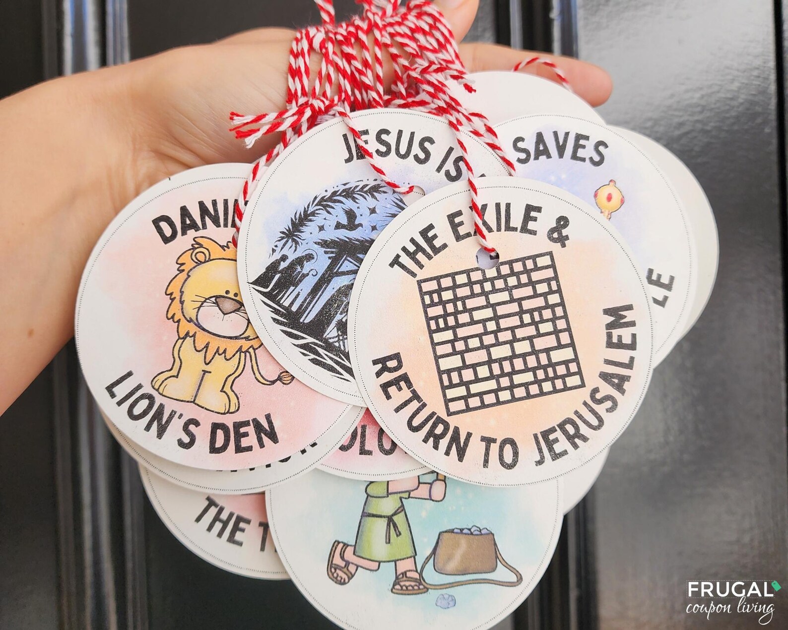 Jesse Tree Ornaments Printable Set, the Jesse Tree Advent Activity for ...