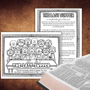 The Last Supper Kids Craft, Jesus & the 12 Disciples Paper Plate Bible ...