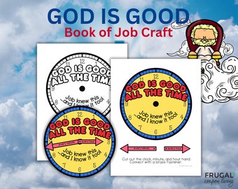 God is Good All the Time, Clock Craft, Sunday Bible Craft - Etsy