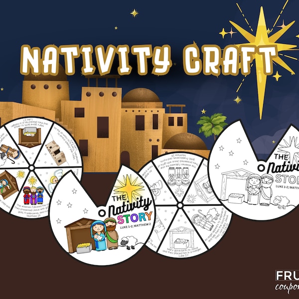 Nativity Printable - Etsy