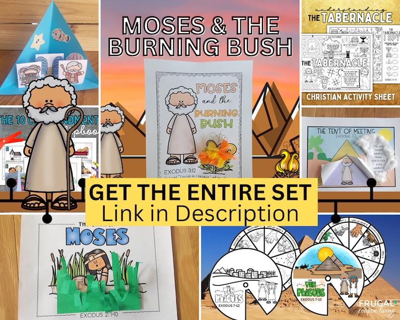 10 Plagues of Egypt Craft Wheel & Coloring Page Printable | Ten Plagues ...