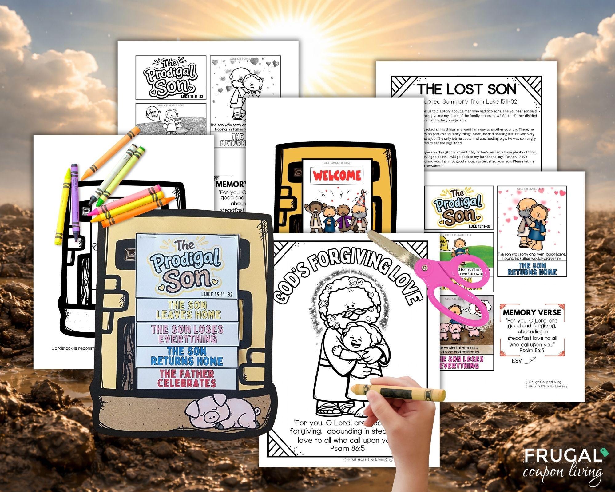 Parables of Jesus Craft Set, Jesus' Parables in the Bible, New ...