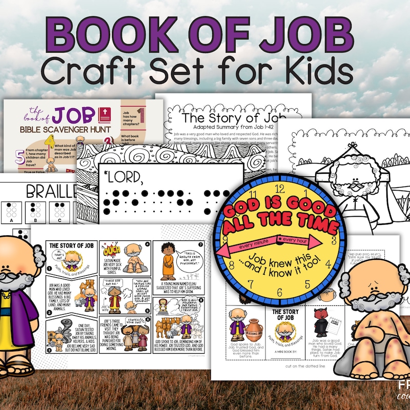 Bible Craft for Job - Etsy