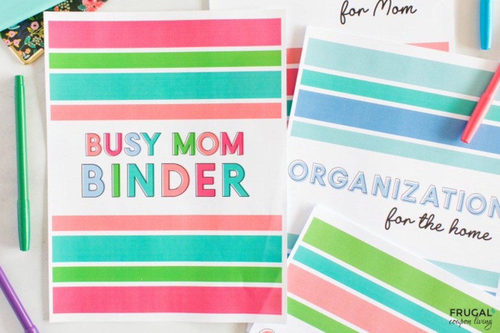 The BEST Busy Mom Binder & Planner | Home Management Binder for Home ...