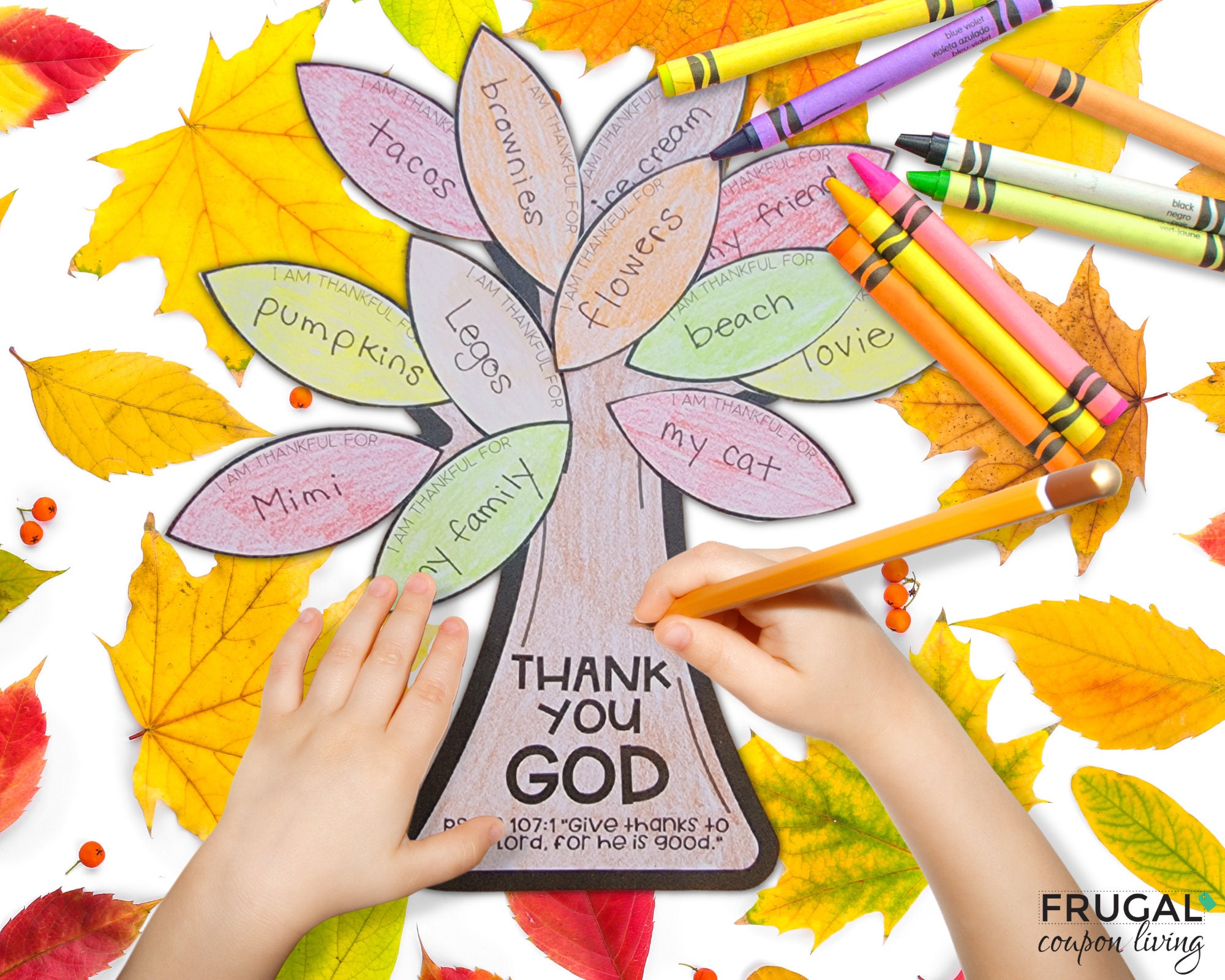 Gratitude Tree Activity for Kids | I Am Thankful For... Thankful Tree ...