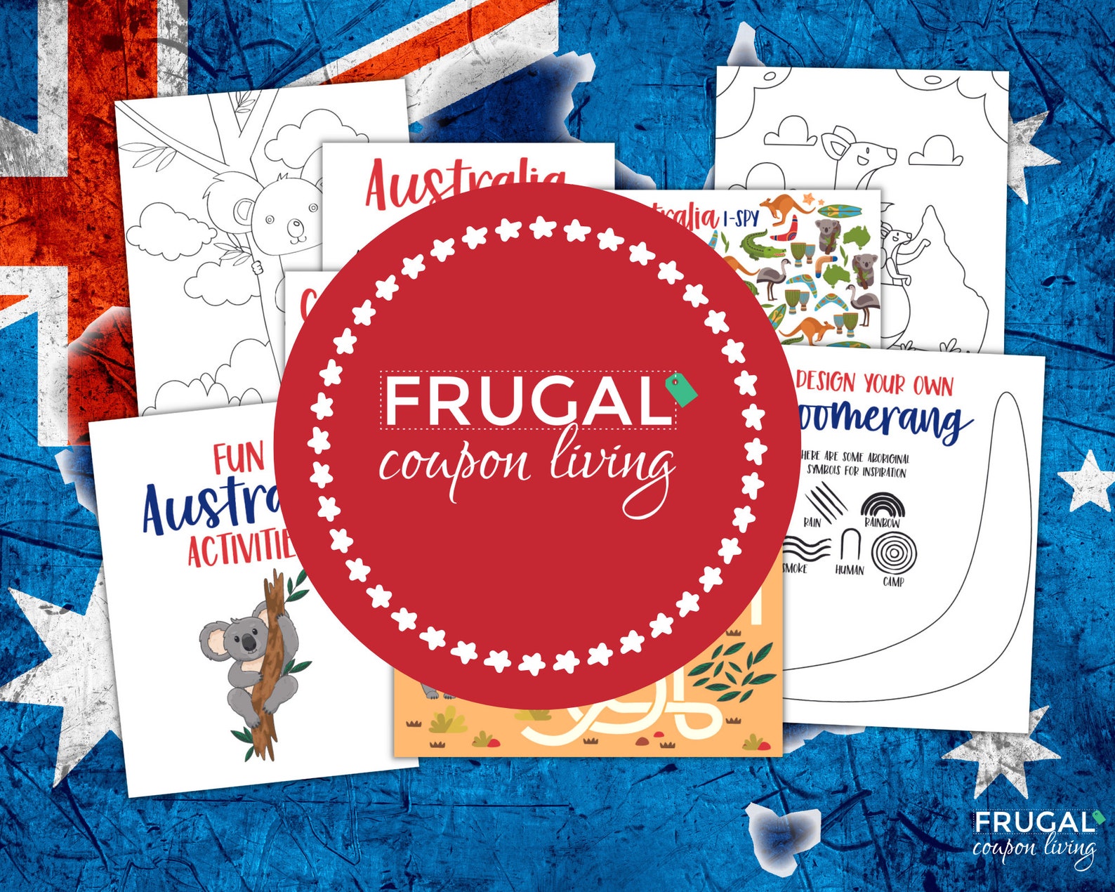 Printable Australia Activity Pack for Kids - Instant Digital Download ...
