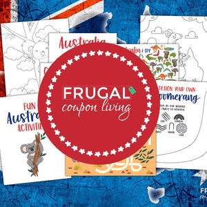 Printable Australia Activity Pack for Kids - Instant Digital Download ...