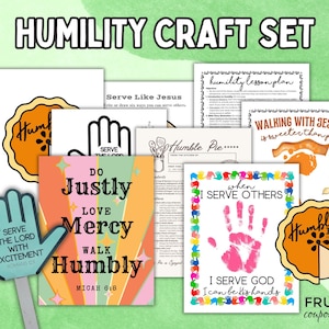 Humility for Kids, Serving Others & Following Footsteps of Jesus Bible ...