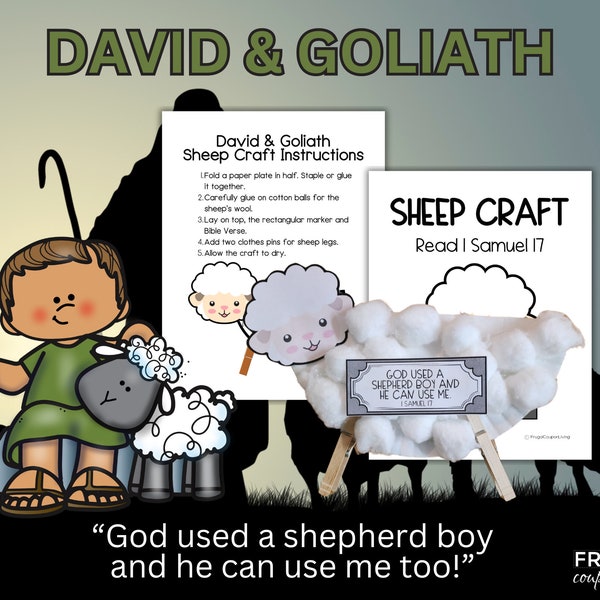 Sunday School Craft Samuel Printable - Etsy