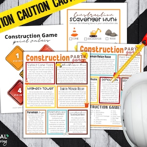 Construction Party Games | 13 Fun Construction Party Activities for ...