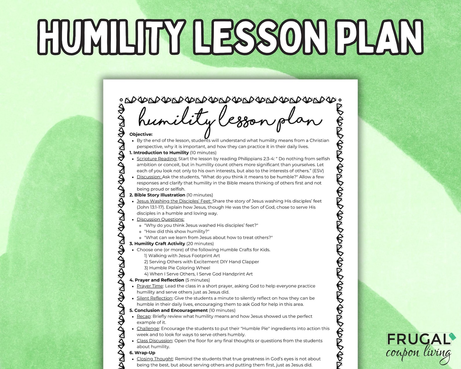 Humility for Kids, Serving Others & Following Footsteps of Jesus Bible ...