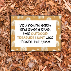 20 Outdoor Scavenger Hunt Riddles for Kids PDF | Nature Treasure Hunt ...