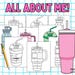 All About Me Water Bottle Worksheets, Get-to-know-you First Week of ...