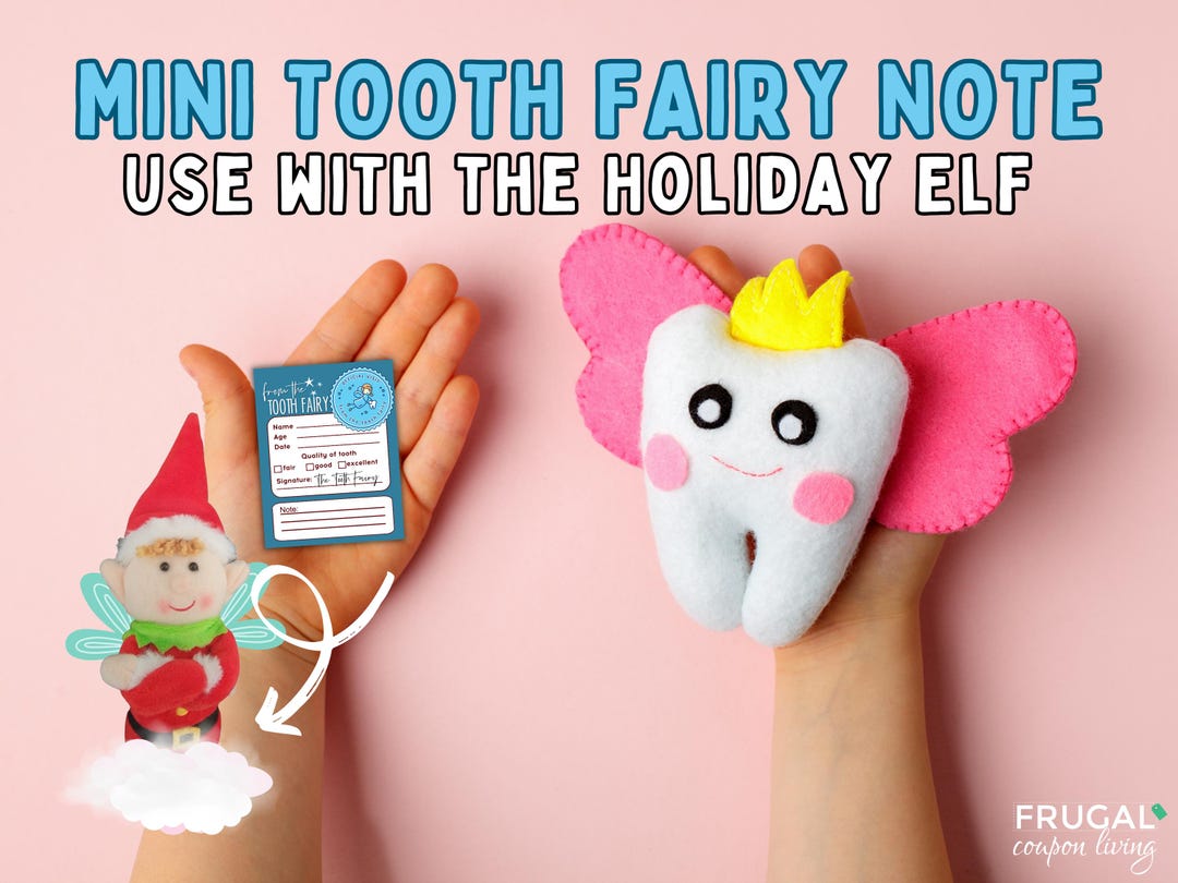 Tooth Fairy Letter Christmas Elf Prop USE ALL YEAR, Personalized Elf ...