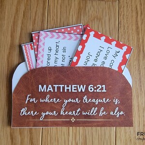 Sunday School Valentine's Day Crafts for Kids Matthew 6:21 Bible Verses ...