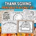 Christian Printable Thanksgiving Placemat, Thanksgiving Coloring ...