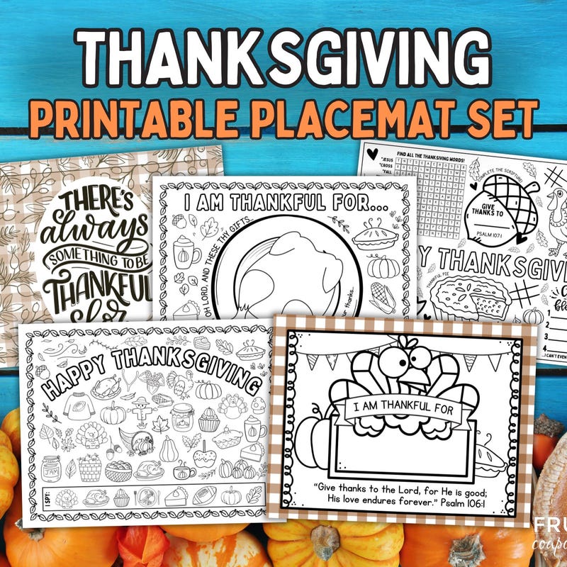 Christian Placemats - Etsy
